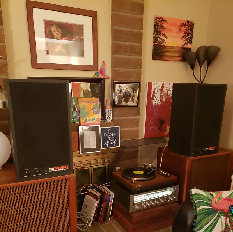 RSL 3600 Three Way Speakers, 12Inch Woofer, 200 Watts, | Reverb