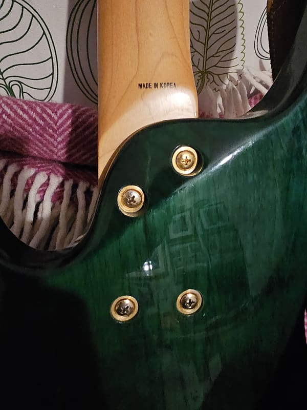 Samick Artist Series Early 90s - Green stain | Reverb