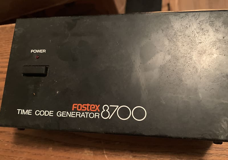 Fostex 8700 time code generator | Reverb
