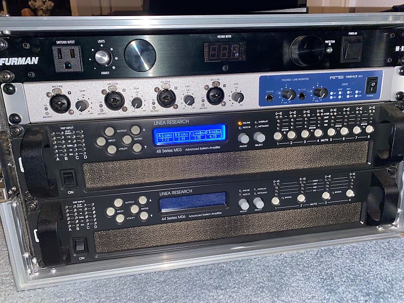 Linea Research 48M03 (no Dante, 2020) 8-Channel Pro Amplifier | Reverb