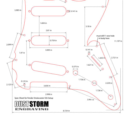 Shell Pink XGP Stratocaster Style Laser Engraved Guitar Body | Reverb