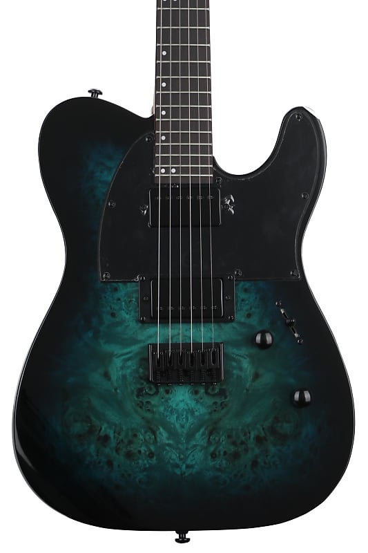 ESP LTD TE-200DX Electric Guitar - Blue Burst | Reverb