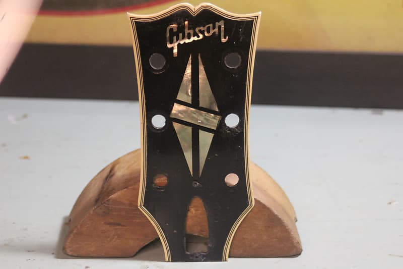 Gibson Les Paul Custom Headstock Veneer 1974 | Reverb