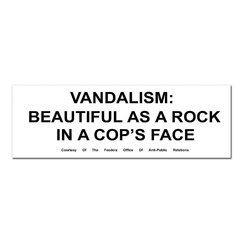 Kurt Cobain Replica Vandalism Stratocaster Decal / Bumper | Reverb