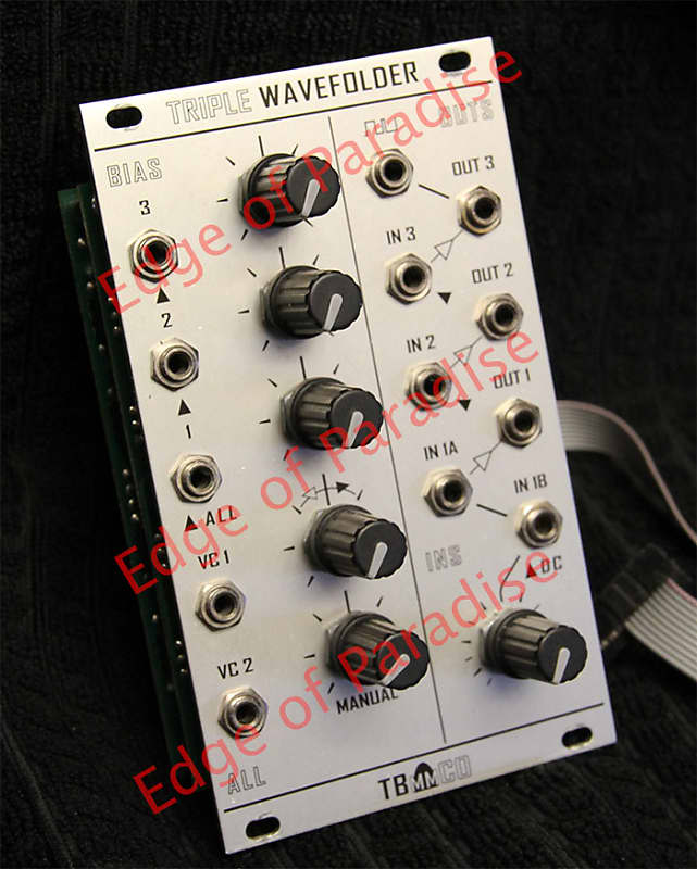 Toppobrillo TWF Triple Wavefolder Wave Folder MACHINE BUILT | Reverb