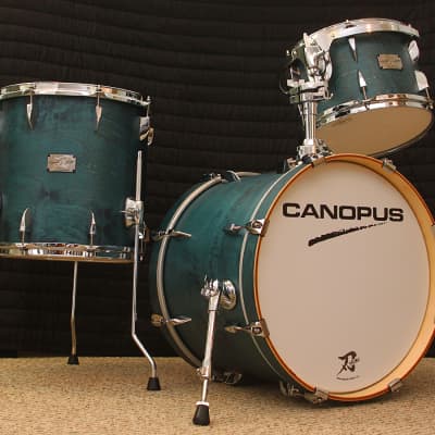 Canopus Yaiba II 3-Piece Bop Kit w/ VIDEO! 18" 12" 14" Jazz | Reverb