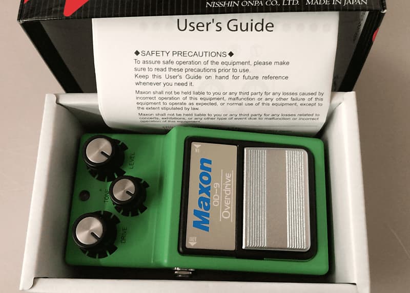 Maxon OD-9 Overdrive Pedal | Reverb