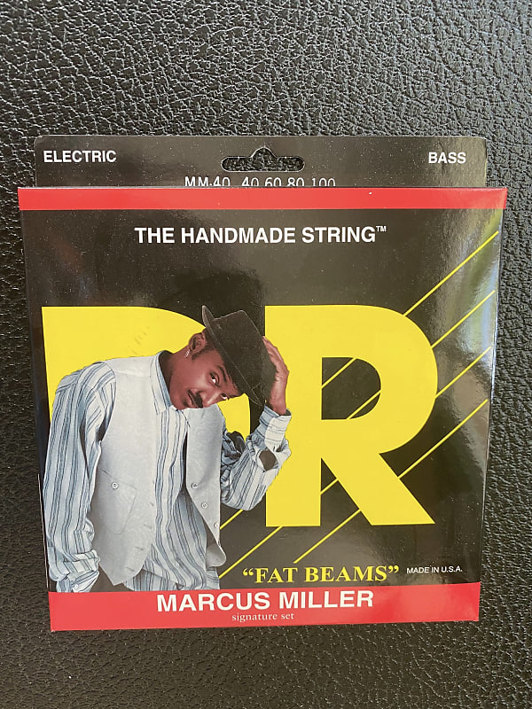 DR Marcus Miller MM-40 Fat Beams Electric Bass Strings | Reverb