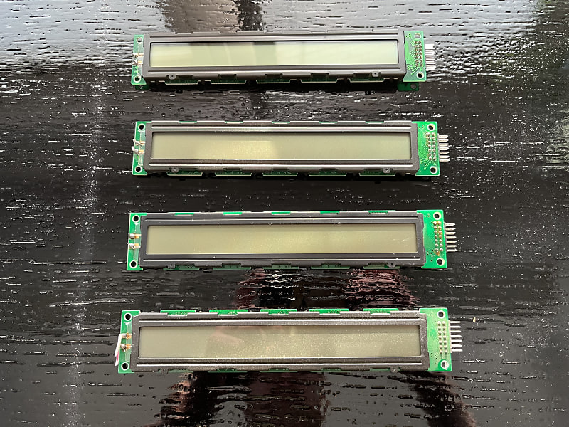 4 Akai S900/950 displays | Reverb