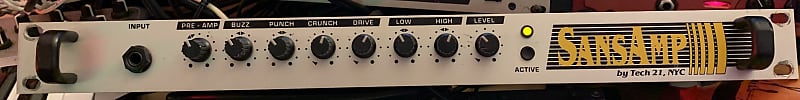 Tech 21 SansAmp Vintage Original Rack Mount | Reverb