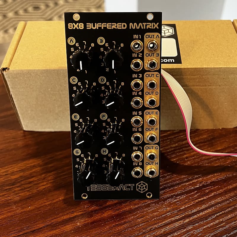 Tesseract Modular 8x8 Buffered Matrix 2023 - Black | Reverb