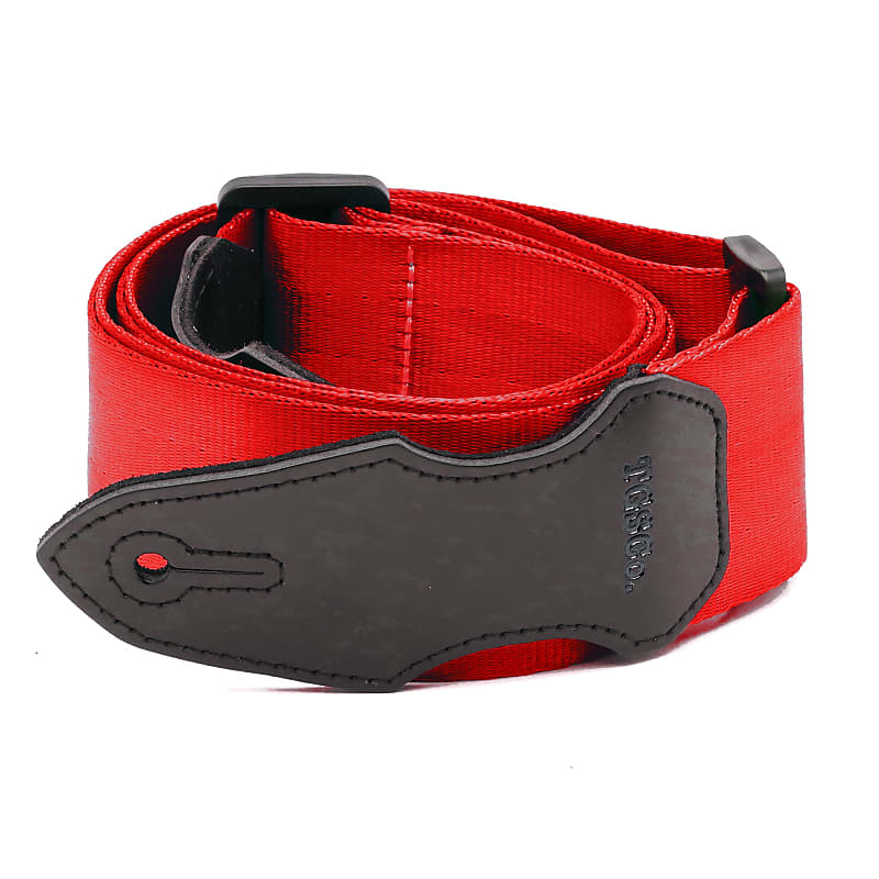 Cliffhanger - Rockhammer Red Guitar Strap | Reverb