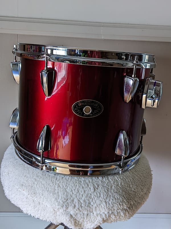 Tama Imperial Star Mounted Tom 10X9 2015 Red Wine | Reverb