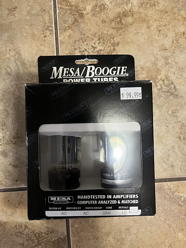 Mesa/Boogie 6L6 STR 440 Power Tubes - Matched Duet Item ID: | Reverb