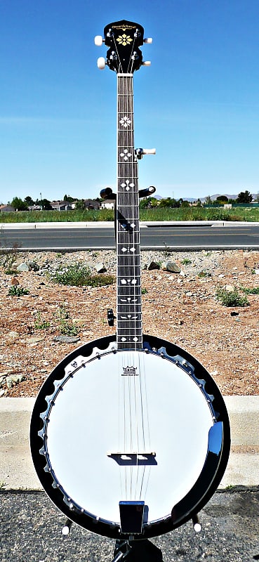 Oscar Schmidt Left Handed 5 String Banjo - PV MUSIC String | Reverb