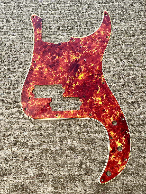 Spitfire Precision Bass tortoise pickguard from 2019. | Reverb