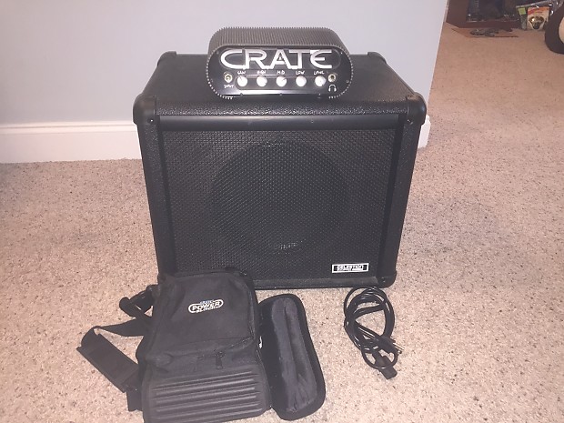 Crate Power Block Amp and 1x12 Speaker Cabinet | Reverb