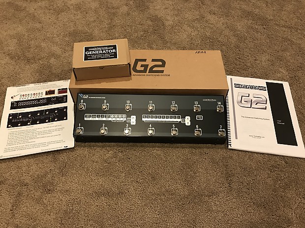 GigRig G2 Switcher No. 1522 - with Bound Owners Manual | Reverb