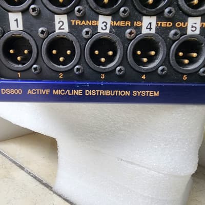 Xta DS800 Active Mic/Line distribution system | Reverb