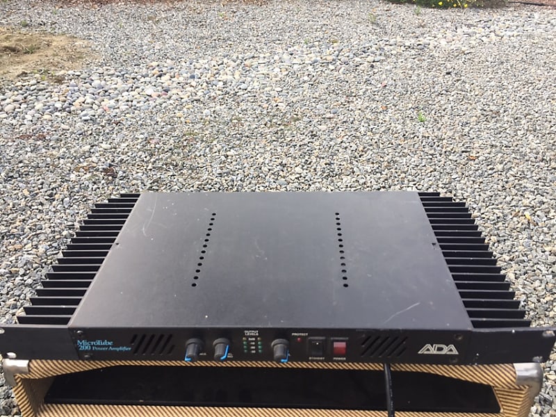 Ada Microtube 200 power amp 1990's Black | Reverb UK