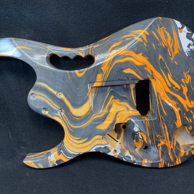 Swirled Alder Jem style guitar body, AANJ, HSH- RB191 | Reverb