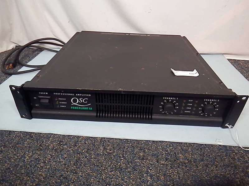 QSC PowerLight 1.8 Two-channel 1000 watts/ channel @ 4 ohms | Reverb