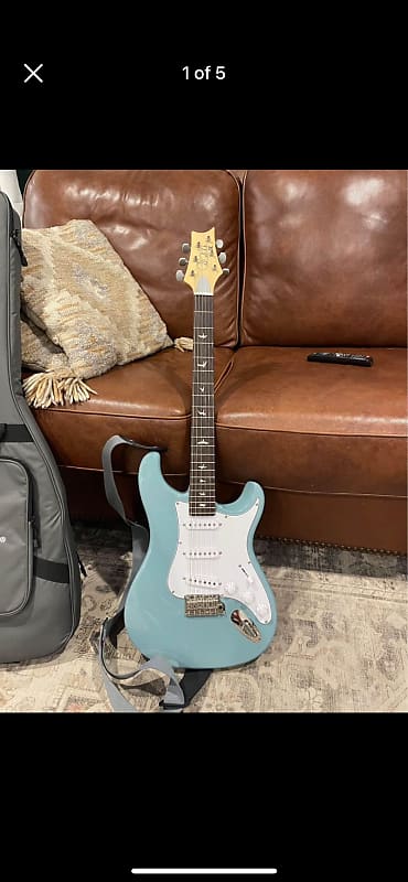 PRS SE Silver Sky 2022 - Present - Stone Blue | Reverb