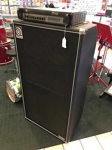 Ampeg SVT-3 Pro w/ SVT810E 8x10 Cabinet - Full Bass Rig | Reverb