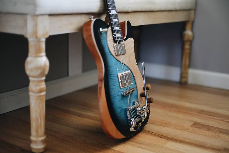 Luxe Guitars Clarus - Blue Burst - Premium Handcrafted | Reverb