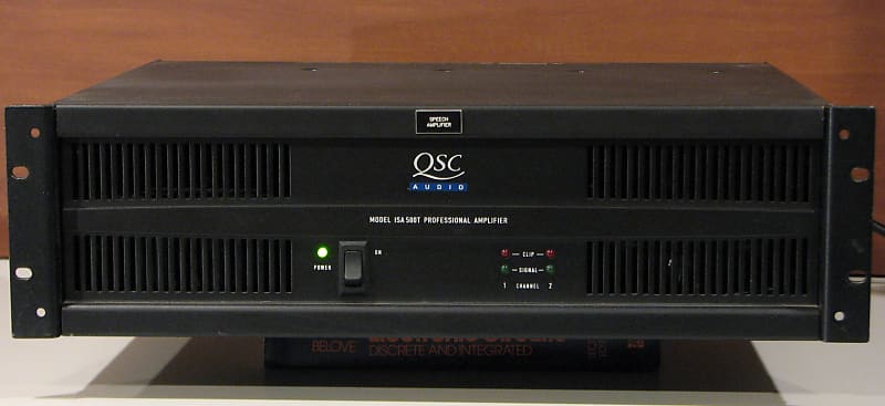 QSC ISA500T Power Amplifier | Reverb