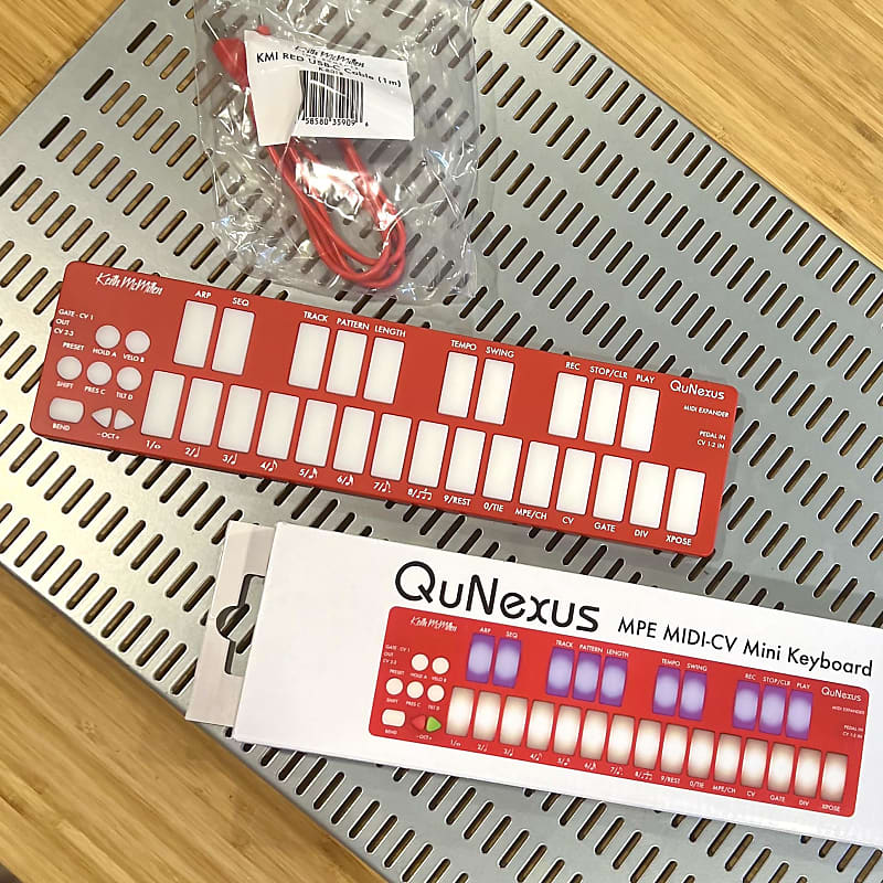 QuNexus MPE Midi-CV Mini Keyboard - Red | Reverb
