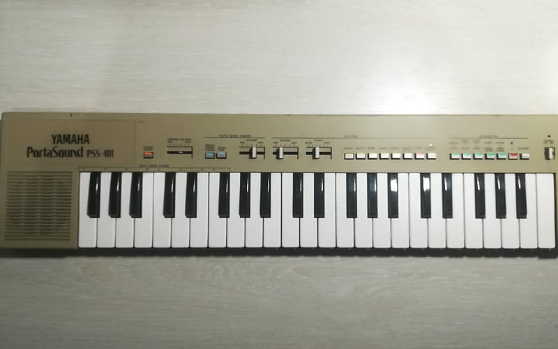 Yamaha PortaSound pss-401 80s, nice and pretty rare portable | Reverb