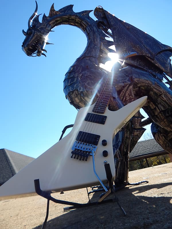 Kramer Condor 1984 White OHSC Super Clean Explorer | Reverb