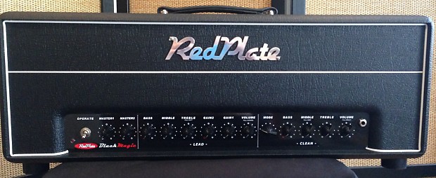 RedPlate Black Magic 100w 3ch. guitar amplifier head | Reverb