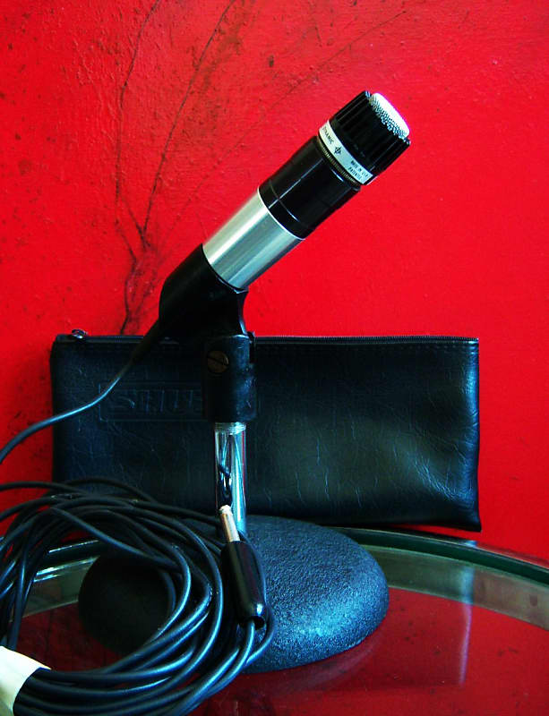 Vintage 1970's Shure 545L dynamic cardioid microphone w | Reverb