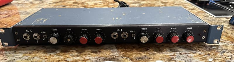 Alembic F-2B Stereo Tube Preamp – Very Special One of a Kind | Reverb