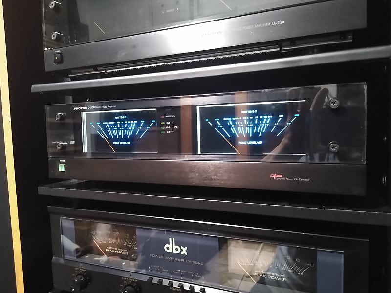 Proton D1200 Amplifier. Rare Stereo. Dynamic Power On Demand. | Reverb