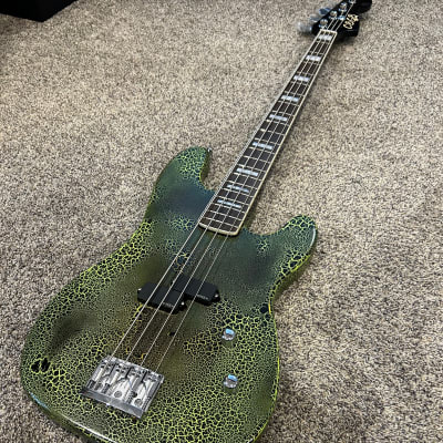 CBGB “Crackle Bass” Custom Fender Precision Bass Style Guitar | Reverb