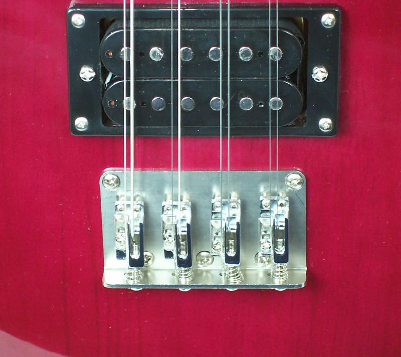 MORTone Electric guitar to mandocello conversion kit. Bridge, | Reverb