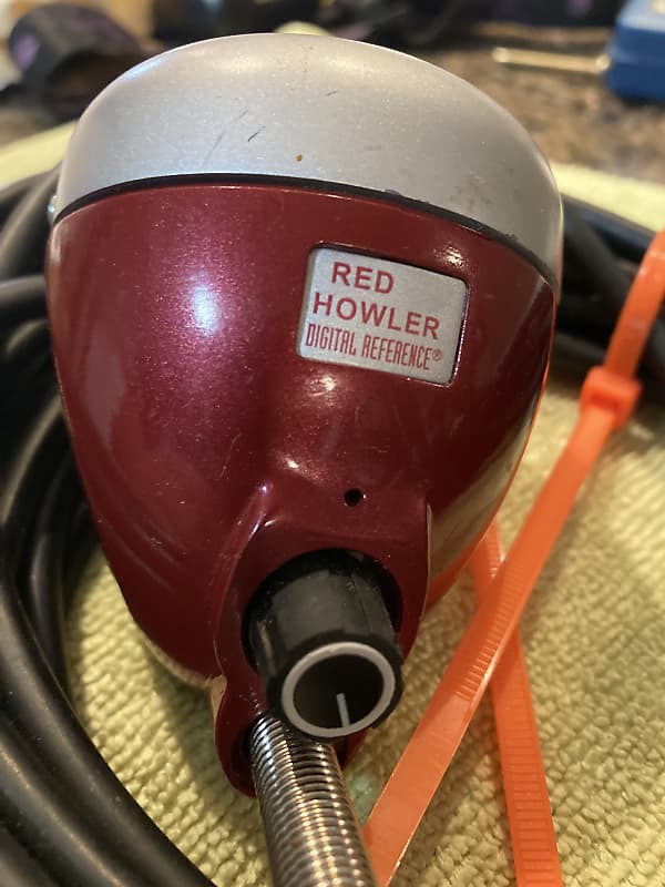 Red Howler Harmonica Microphone | Reverb