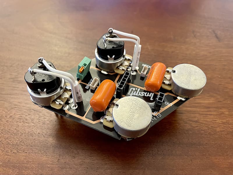 Gibson PCB with pots | Reverb