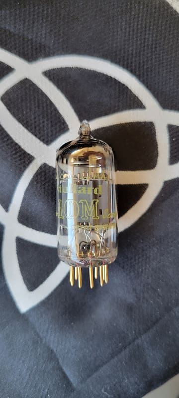 Mullard Blackburn 12ax7 Ecc83 10M Gold Pin NOS Early 60's | Reverb