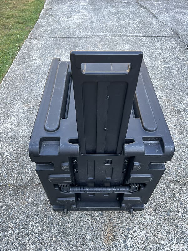 SKB 3SKB-R10U20W Roto-Molded Shockmount Rolling 10U Rack Case | Reverb
