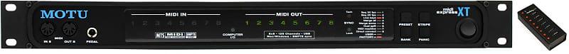 MOTU MIDI Express XT 8x8 USB MIDI Interface Bundle with | Reverb