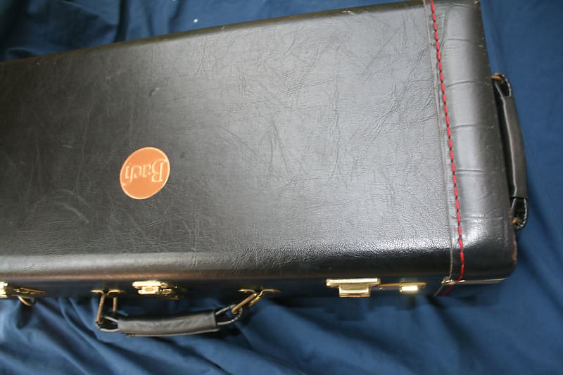 Bach Stradivarius double trumpet case 2010s Black | Reverb Canada