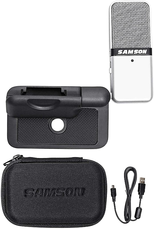 Samson GOMIC Go Mic USB Podcast Studio Recording Condenser | Reverb