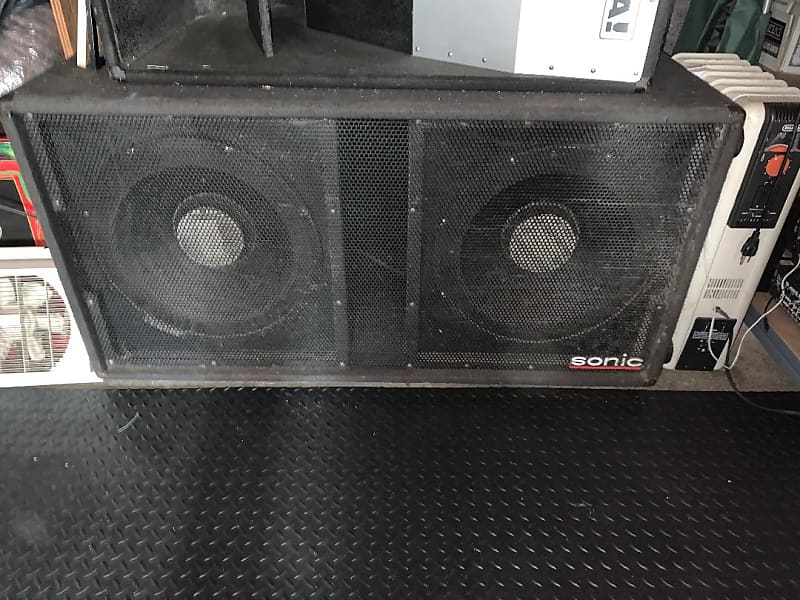 Sonic Dual 18" Passive Subwoofer Speaker For PA or DJ or Club | Reverb