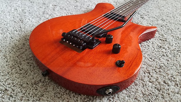 Warmoth Velocity 2017 Transparent Sunset Orange | Reverb