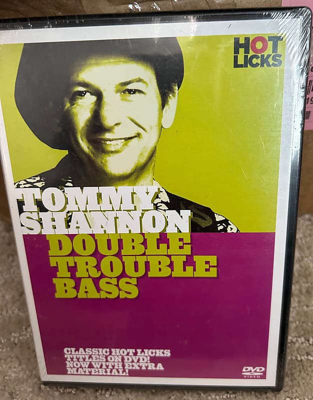 Tommy Shannon Double Trouble Bass Hot Licks Instructional | Reverb