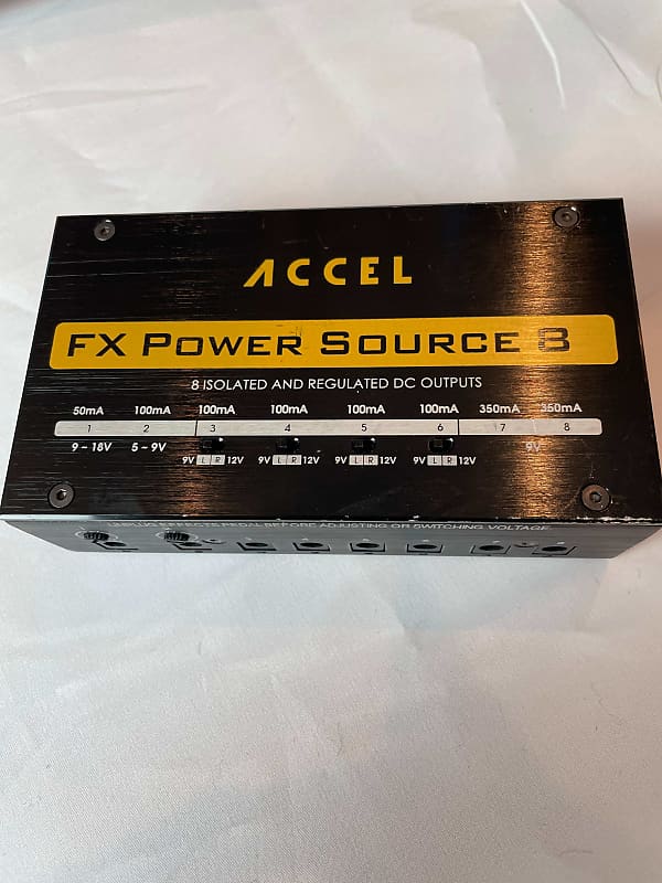 Accel FX Power Source 8 Pedal Power Supply | Reverb